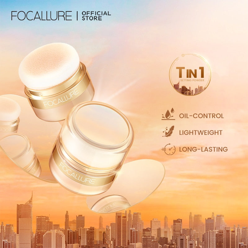 FOCALLURE Instant Retouch Powder Blush – All The Beauties